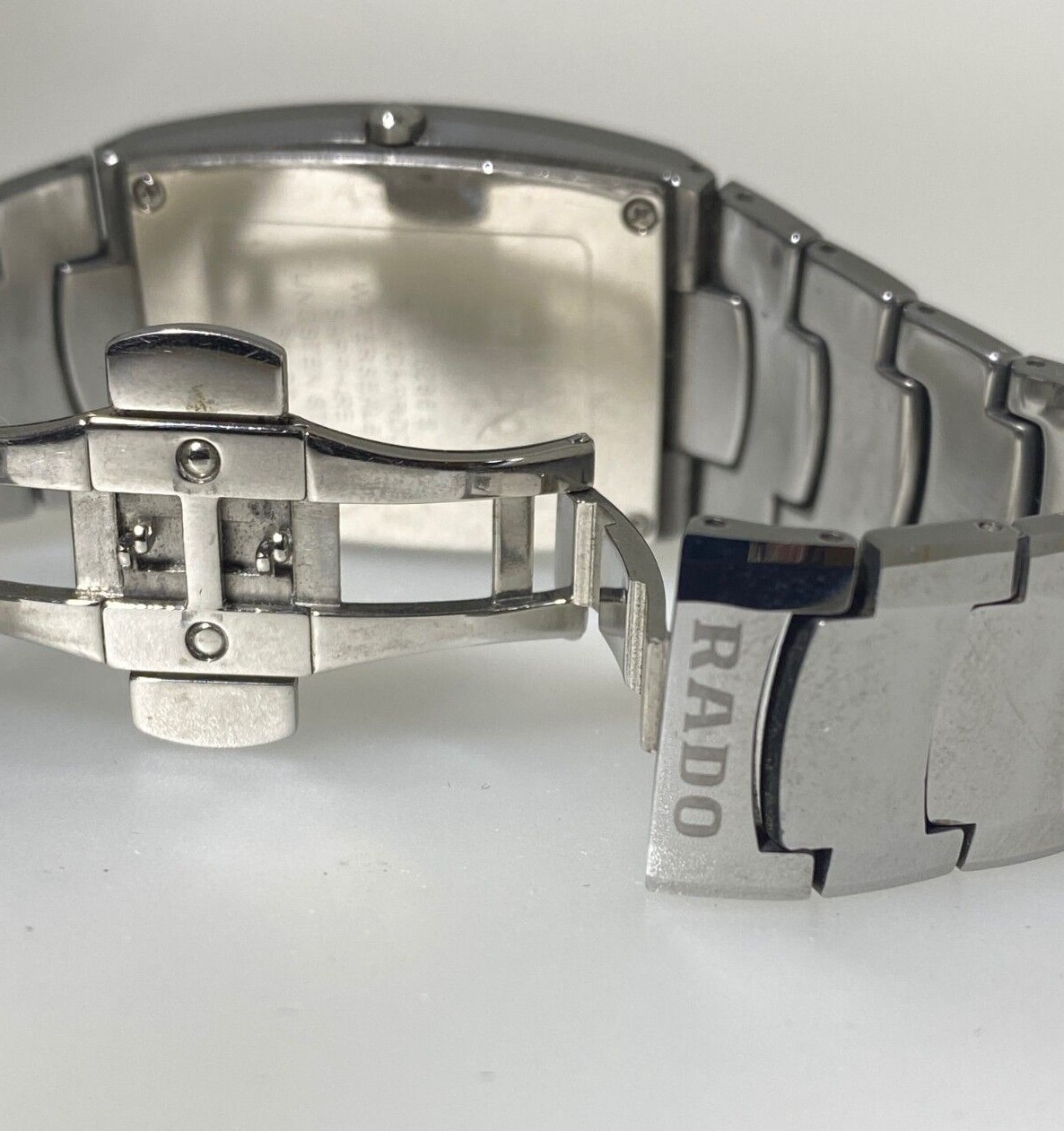 Rado Jubile Stainless Steel Tonneau-Shaped Quartz Watch, ref 180.0286.5 ...