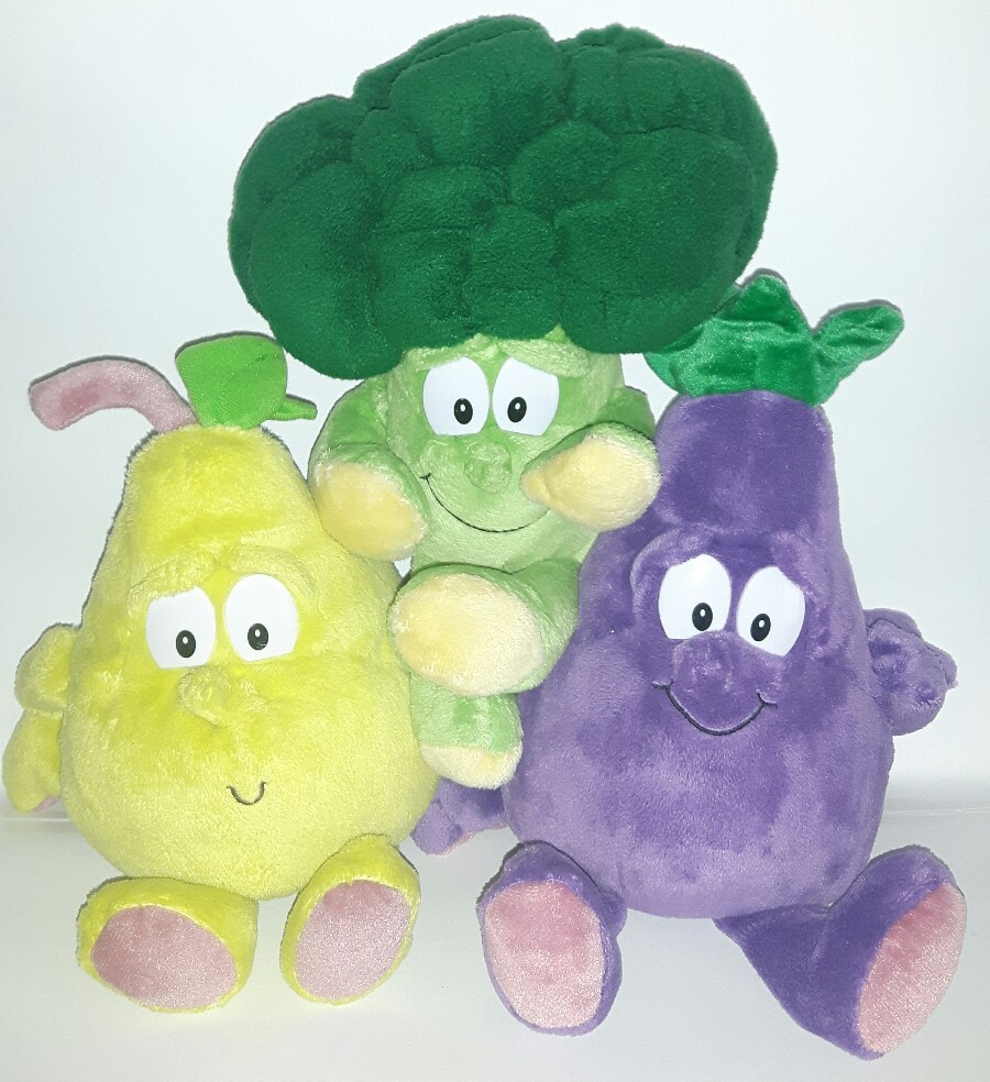 3 Vitamins Melanzana Pear Broccoli Plush Pear And Fruit Lidl Goodness ...