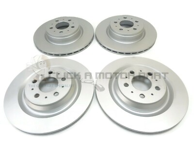 Front And Rear Brake Discs Set For Tesla Model 3 19-24 (Not Sports ...