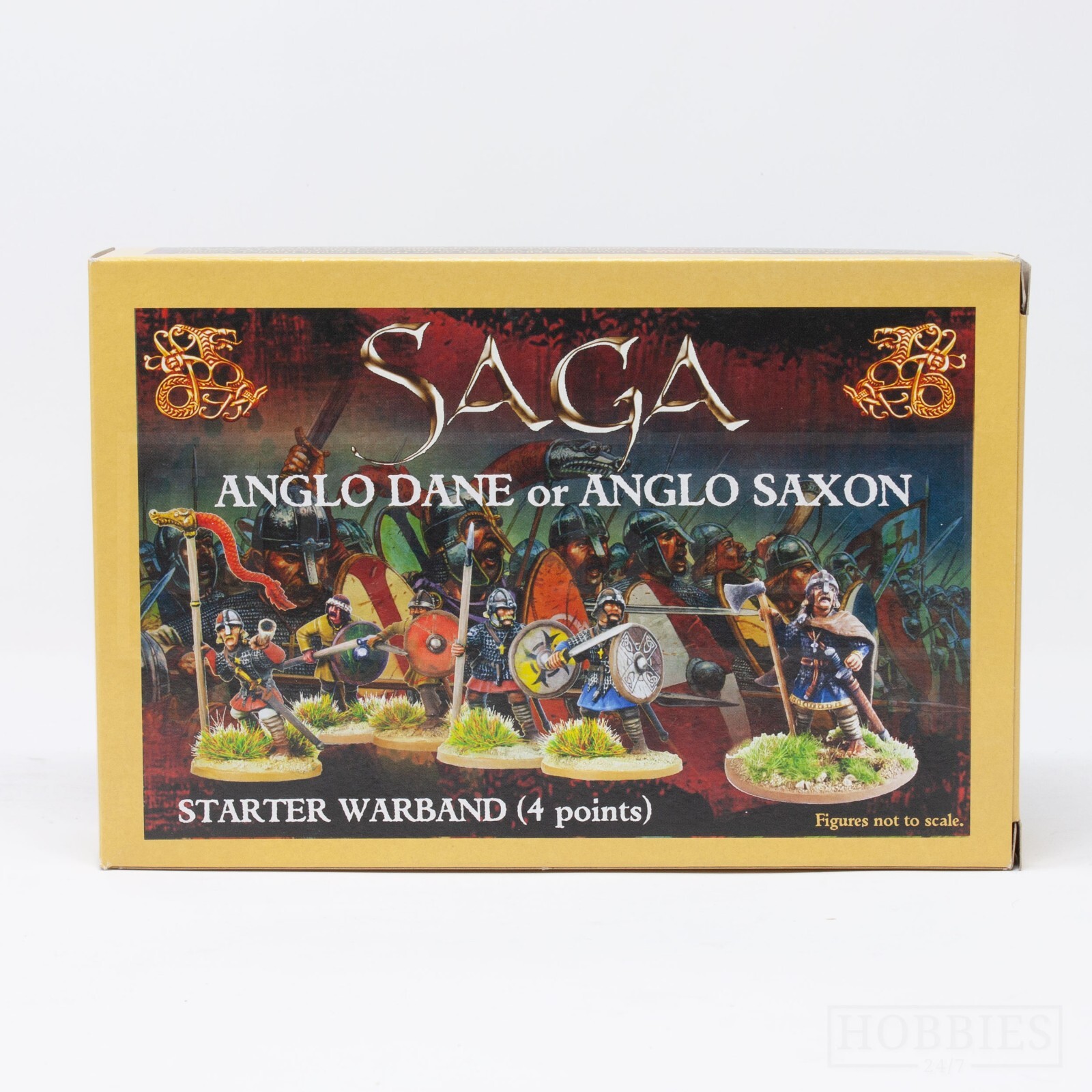 Saga 28mm Gaming Figures Anglo Dane Saxon Viking 4 Point Starter ...