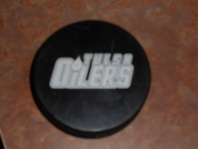 TULSA OILERS HOCKEY PUCK | eBay