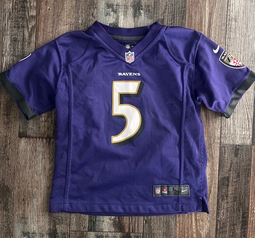Nike NFL Joe Flacco Baltimore Ravens Number 5 Youth Jersey L/7 | eBay
