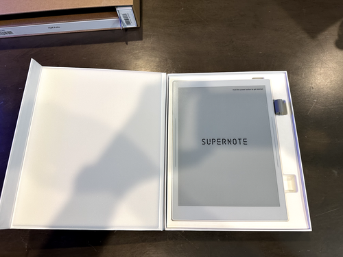 Ratta Supernote A5X2 Manta Excellent condition with Heart of Metal 2 Pen w/ Box | eBay