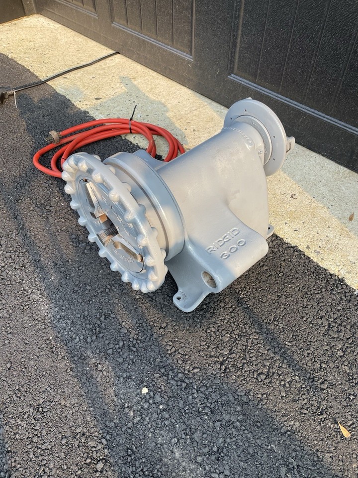 Ridgid 300 Pipe Threader Threading Machine Power Drive | eBay