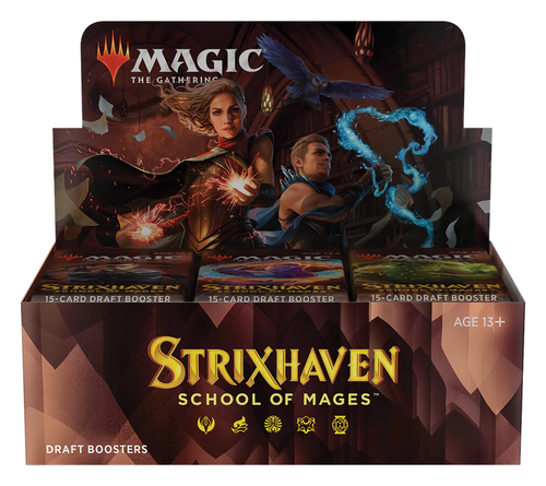 Magic The Gathering Strixhaven: School of Mages Draft Booster Box | eBay
