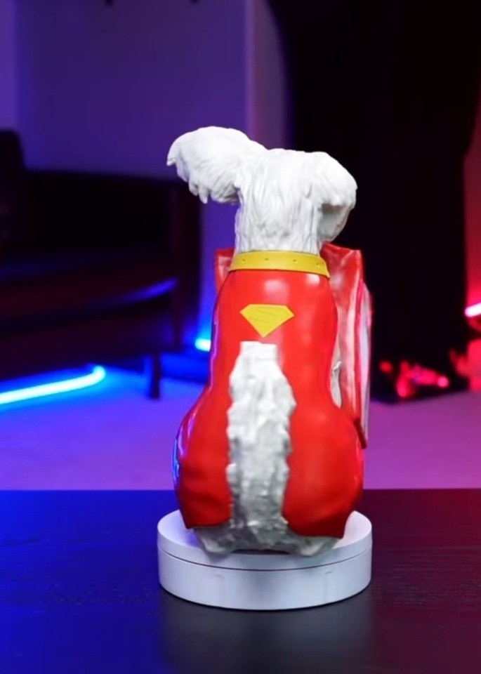 Superman Movie Krypto Popcorn Bucket & LED Cup Set Cinemark In Hand 2 ...