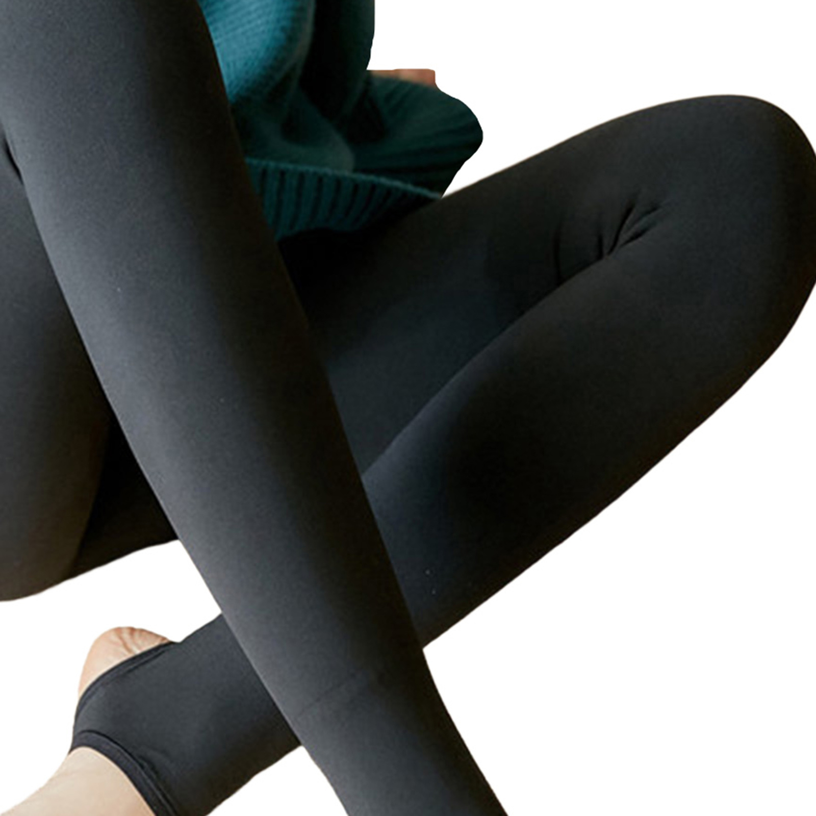 Bare Leg Socks Breathable Protective Soft Fabric Winter Stockings Cold ...