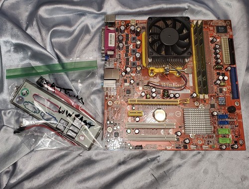 GATEWAY WINFAST PC MOTHERBOARD MCP61SM2MA W/ AMD SEMPRON LE-1200 CPU ...