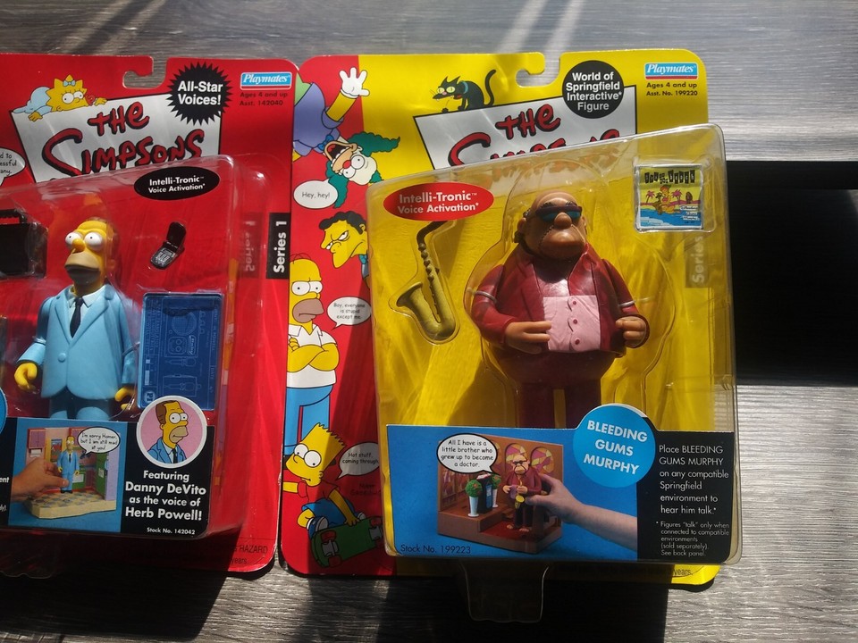 The Simpsons Lot Herb Powell Bleeding Gums Murphy Brad Goodman NEW ...
