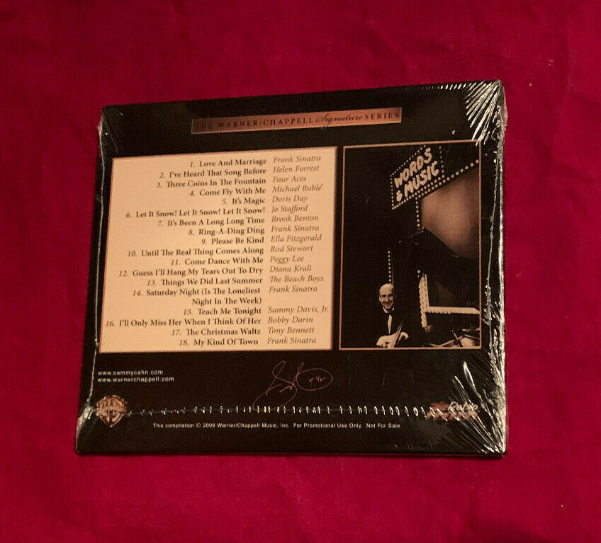 SAMMY CAHN IT'S MAGIC 18 CUT PROMO ONLY SAMP. SINATRA-BEACH BOYS-ELLA ...