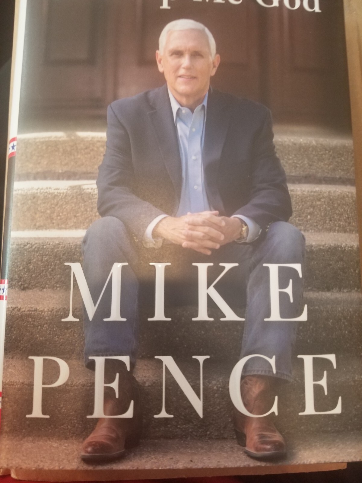 mike pence signed book autographed so help me god signature autograph ...