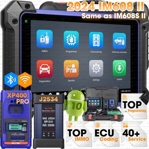 Autel MaxiIM IM608 II IM608S PRO II IMMO Key Programming 2025 Diagnostic Scanner 632096267212| eBay