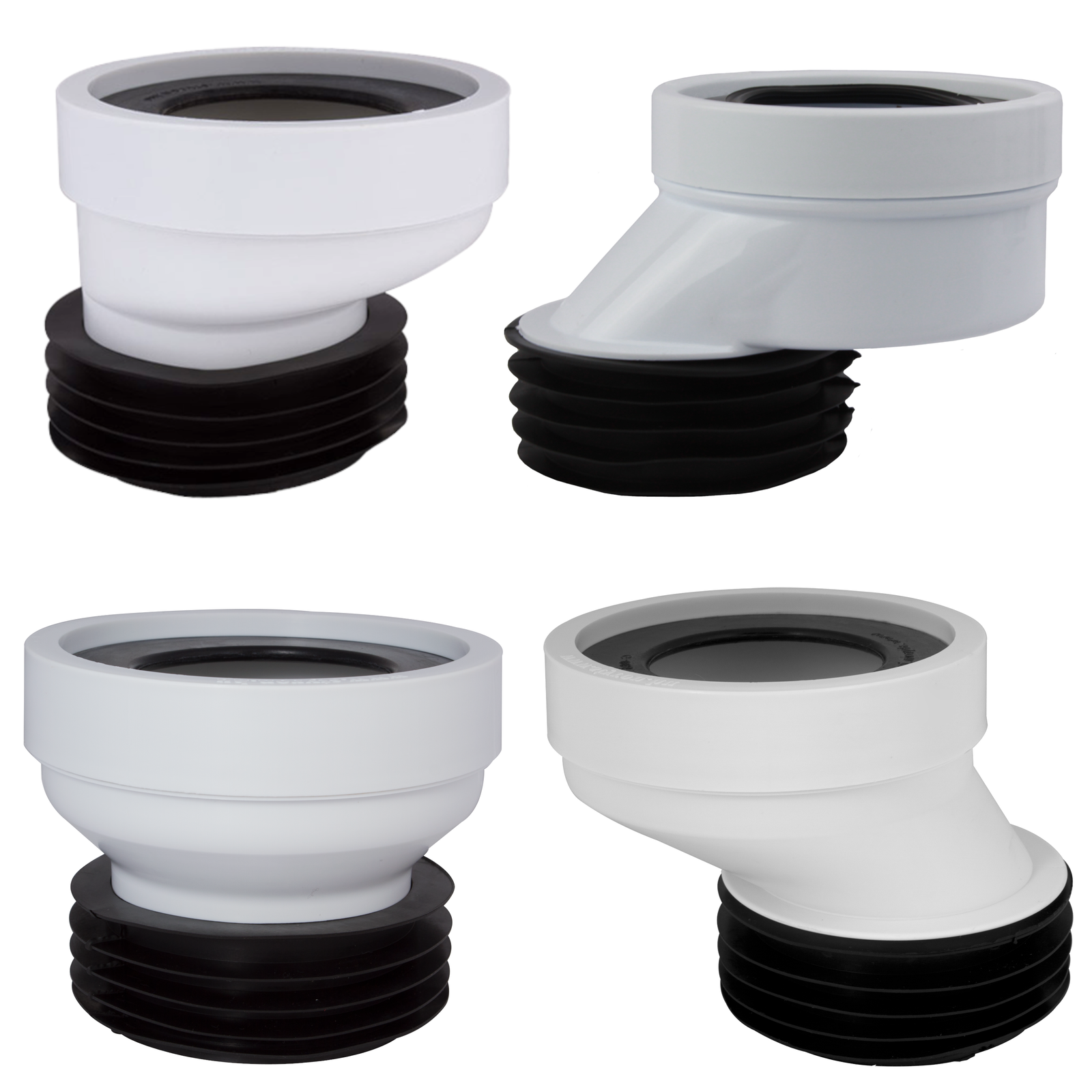 WC Anschluss Anschlussstutzen Toilette Abfluss Stutzen Rohr Exzentrisch ...