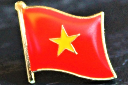 VIETNAM Vietnamese Metal Flag Lapel Pin Badge *NEW*MIX & MATCH BUY 3 ...