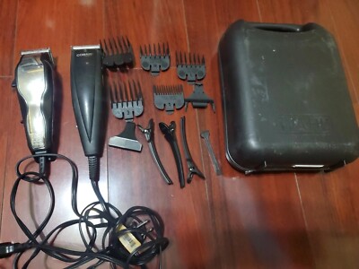 Wahl Precision MC2 Black And Conair Adjustable Electric Hair Clippers W ...