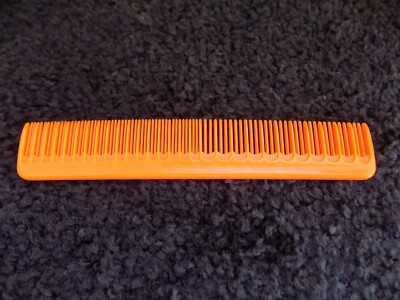 NEW Tupperware 6.75 Inch Hair Styling Comb in Neon Orange #1541 | eBay