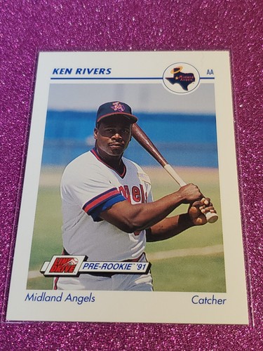 1991 Impel Line Drive Pre-Rookie AA Ken Rivers #441 Midland Angels | eBay
