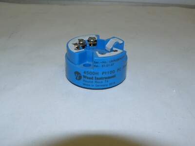 Weed Instruments 4500H Programmable RTD Temperature Transmitter -20.0°C ...