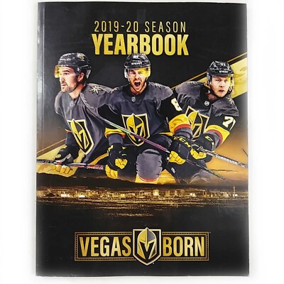 2019-20 Las Vegas Golden Knights NHL Season Yearbook PB 184 Pages Vegas ...