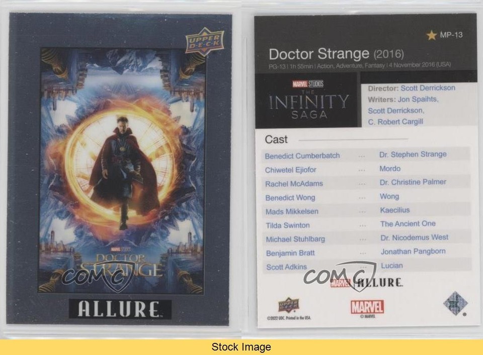 2022 Upper Deck Marvel Allure Movie Posters Doctor Strange #MP-13 READ ...