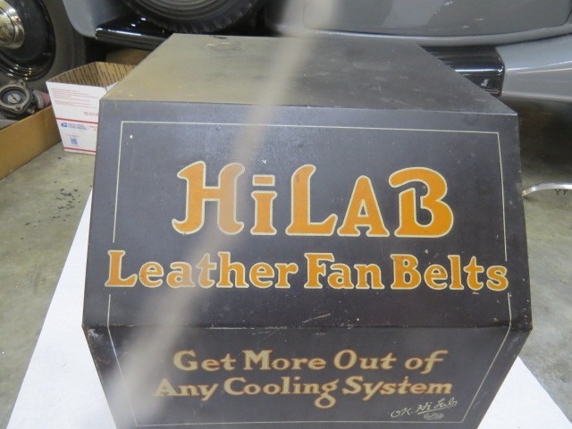 VERY RARE 1920's Hi LAB leather fan belt counter display No Reserve | eBay