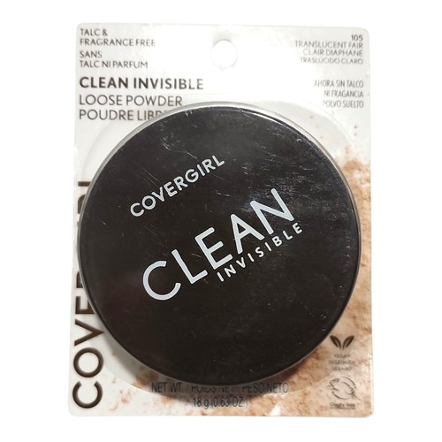 CoverGirl Clean Invisible Loose Powder # 105 Translucent Medium, 0.63 ...