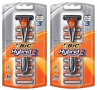 3 TOUGH BLADE Triple Blade Razor 6 Cartridges Micro Tough Pivoting Head ...