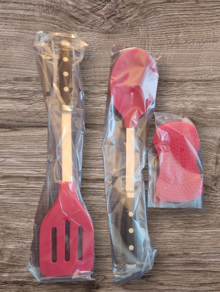 Royal prestige silicone spoon, spatula, and sponge set | eBay