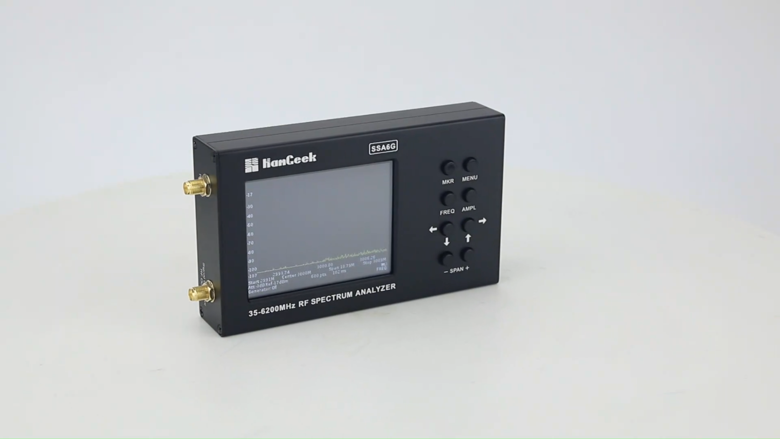 HAMGEEK SSA6G 35MHz-6200MHz RF Spectrum Analyzer RF Multimeter Explorer ...