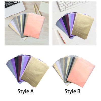 100 Pieces Bouquet Packaging Paper Pearlescent Paper Waterproof ...