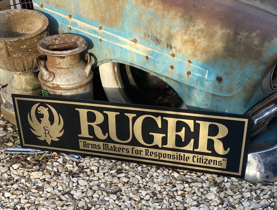 RUGER Firearms Dealer Sign!! | eBay