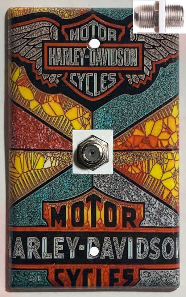 Harley-Davidson MotorCycles Light Switch Outlet Wall Cover Plate Home ...