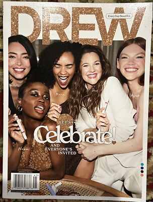 DREW Magazine LET'S CELEBRATE ISSUE Holiday 2023 | eBay