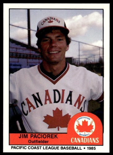 1985 Cramer Pacific Coast League - #213 Jim Paciorek (RC) for sale ...