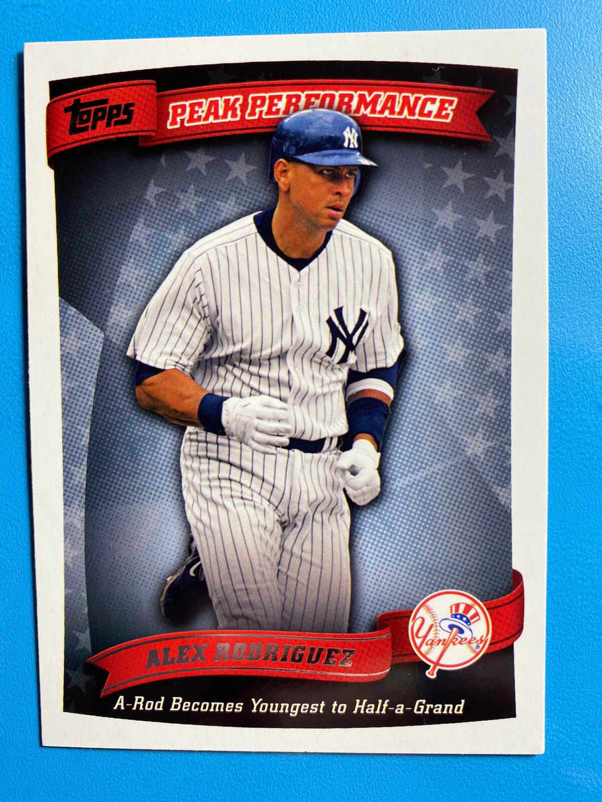 Alex Rodriguez Topps 2010 Baseball Card Peak Perfornance Insert | eBay