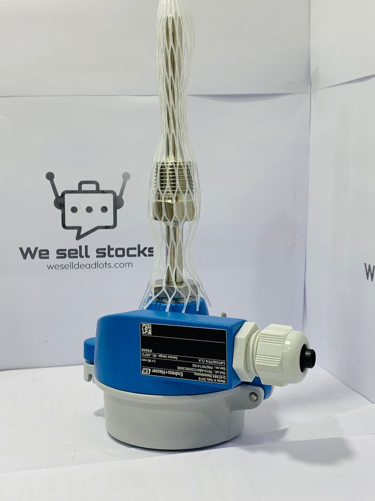 Endress Hauser D-87484 rtd thermometer TR10-ABA1CDS8C300E | eBay