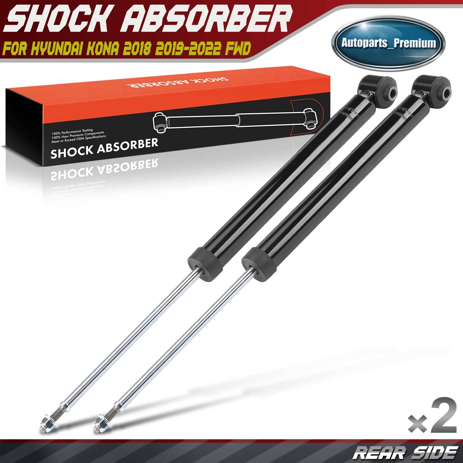 2Pcs Rear Suspension Shock Absorber for Hyundai Kona 2018-2023 Front ...