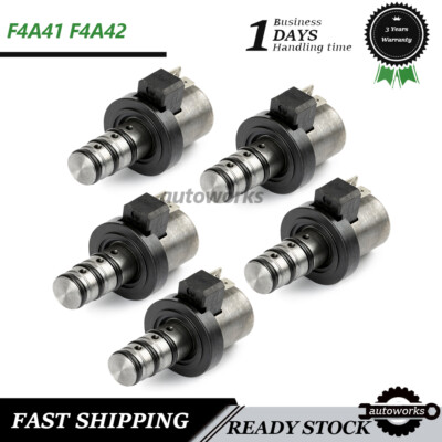 F4A41 F4A42 F4A51 F5A51 Transmission Shift Solenoid Kit For Mitsubishi ...