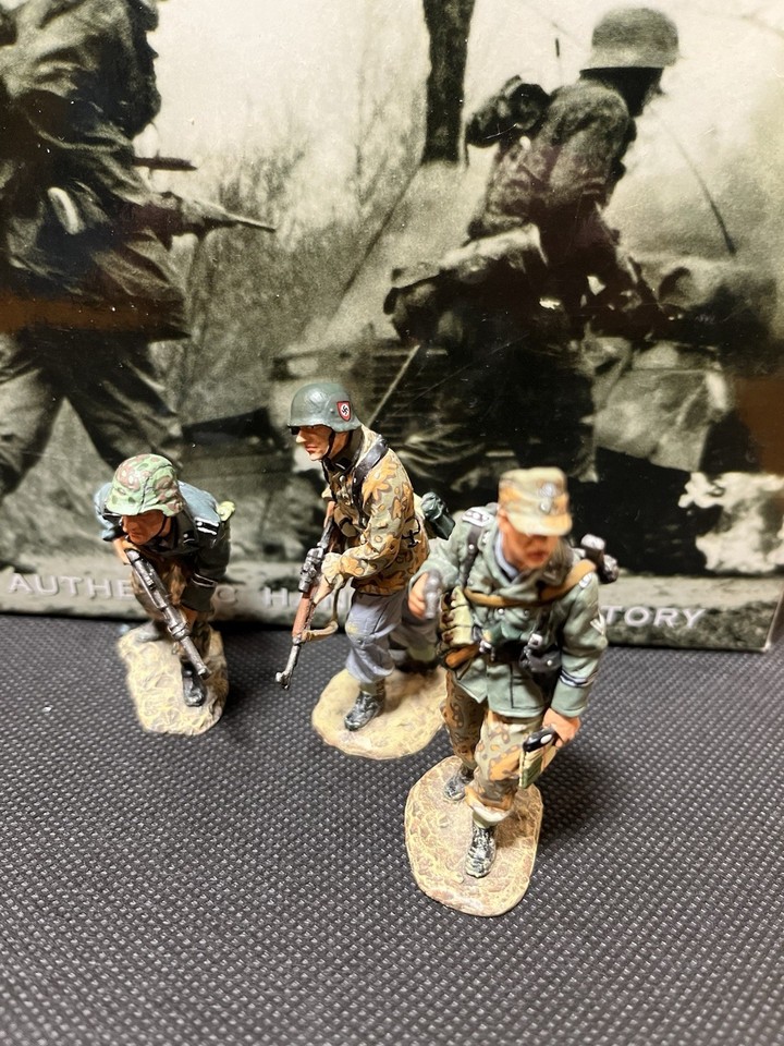 WS122,Waffen SS Normandy Ambush King And Country Rare, Retired And Sold ...