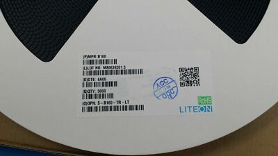 (50 PCS) B160 LITEON Diode Schottky 60V 1A 2-Pin SMA T/R ROHS | eBay