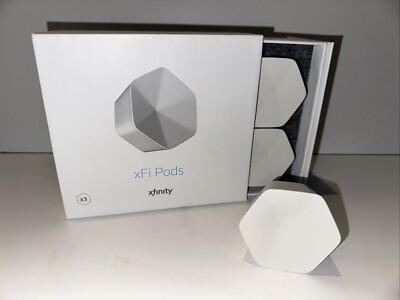 Xfinity xFi Pod 3-Pack WiFi Network Range Extender - XE1-S 837689002151 ...