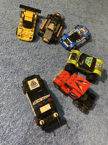 6 LEGO Racers Tiny Turbos - Street Case, Street Maniac, Carbon Star | eBay