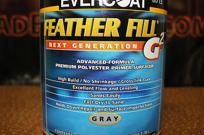 G2 Feather Fill Gray 713 1 Gallon Self Leveling Primer Sealer Reducer ...