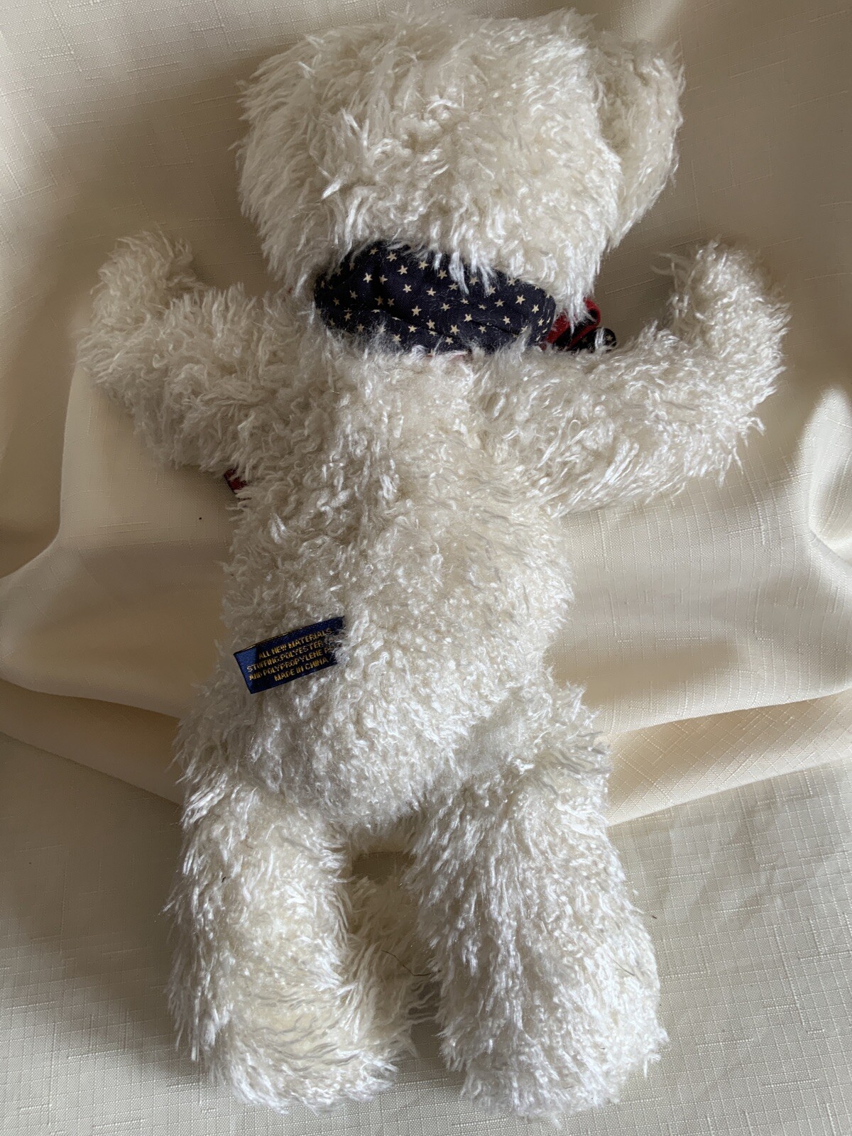 * NEW W/TAG * LARGE *Boyds Bears Uncle Sam w/ STARS *RED,WHITE, BLUE ...