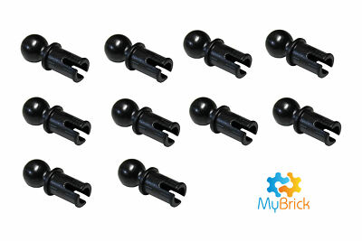 Genuine LegoⓇ 10x Technic Black Towball Pin with Friction - 6628 - Free ...