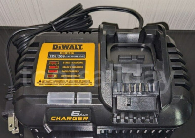 Genuine DEWALT DCB1106 6 Amp 12V/20V/60V MAX FLEXVOLT Li-ion Fast ...