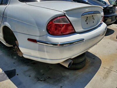 1999 2000 2001 2002 2003 2004 JAGUAR S-TYPE COMPLETE REAR BUMPER WHITE ...