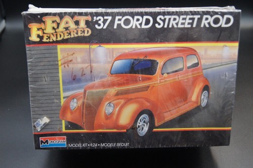 1:24 Monogram '37 Fat Fendered Ford Street Rod -sealed- | eBay