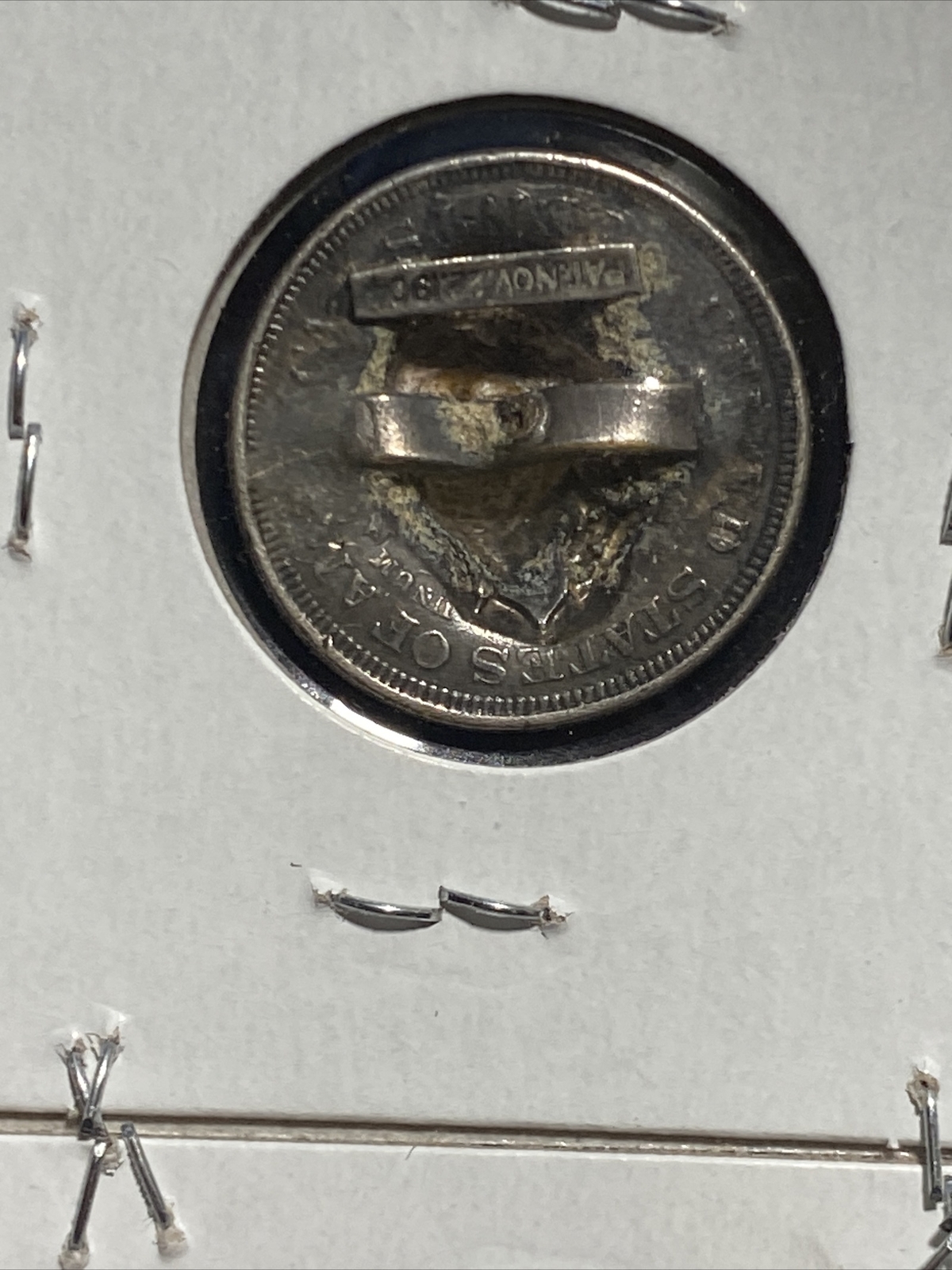 5 Pc Lot 1900s REPOUSSE / POP OUT COINS- 3 with 1904 patent bar | eBay