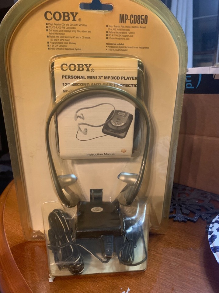 2002 Coby 3" mini mp3/cd player MP-CD850 | eBay